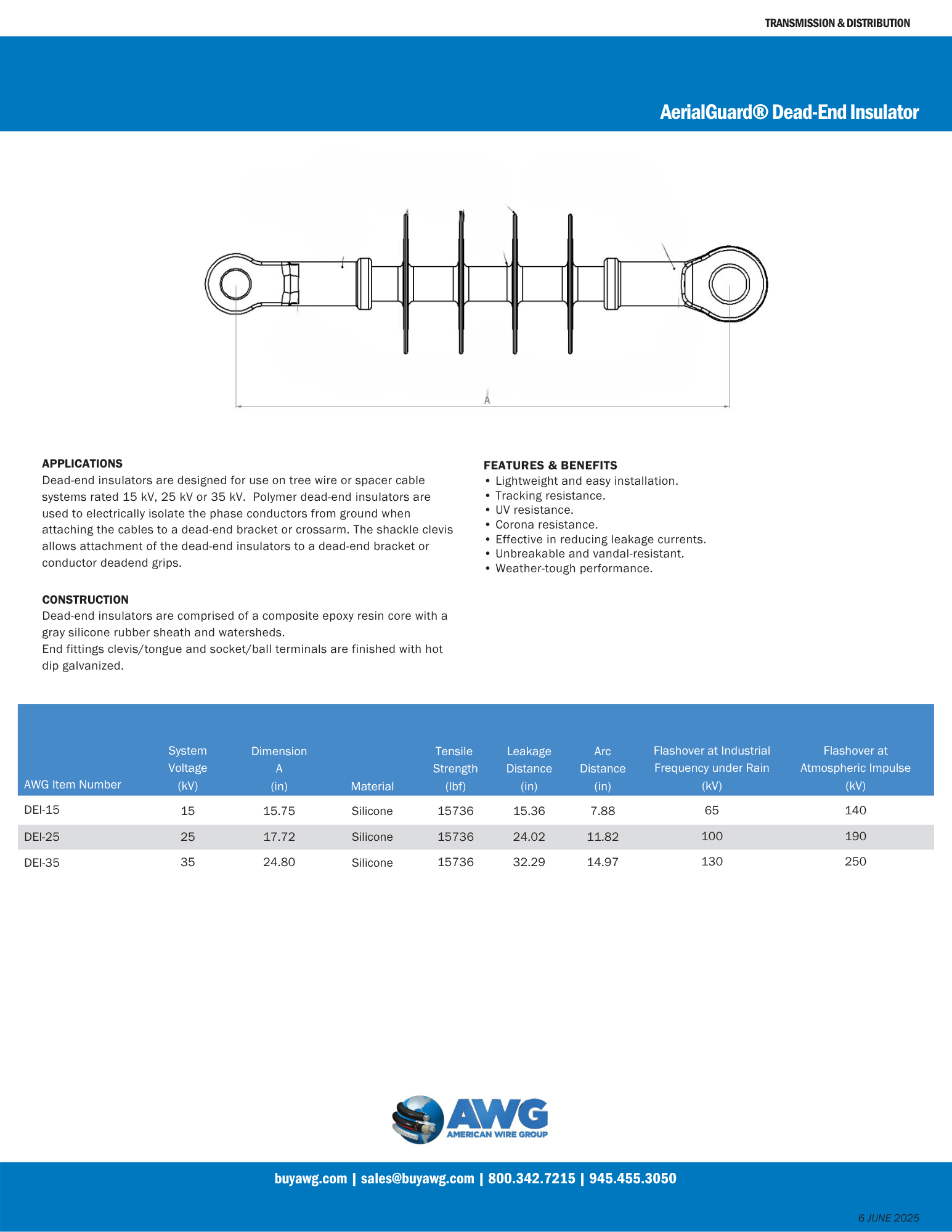Tree Wire and Spacer Cable Systems - American Wire Group