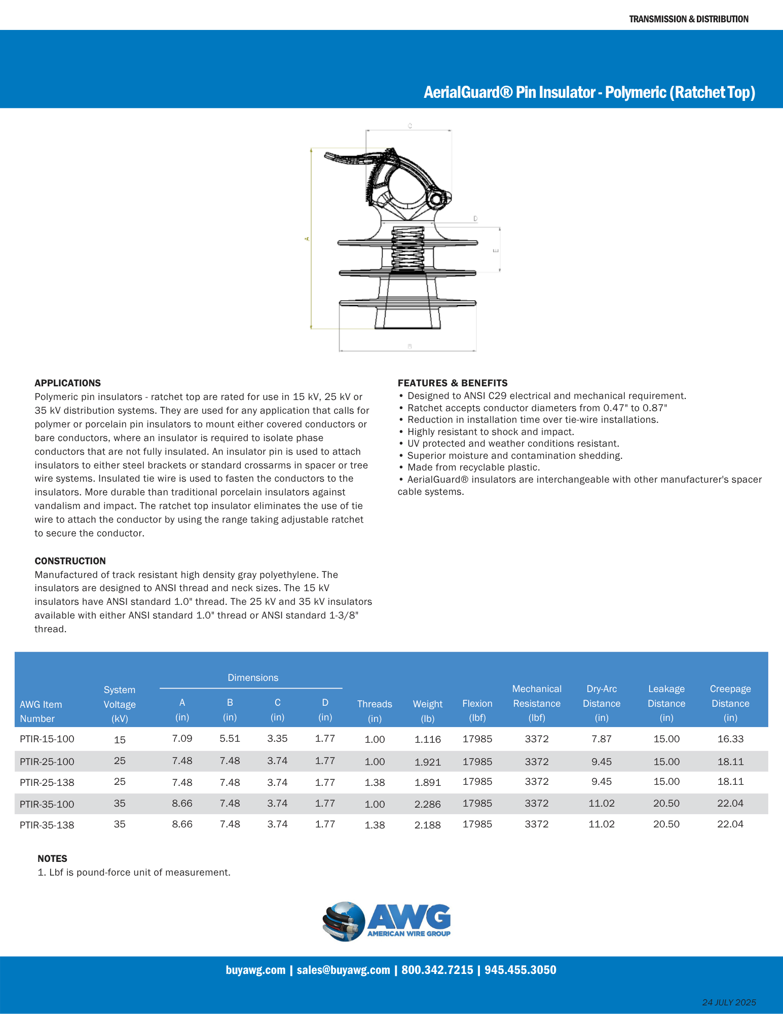 Tree Wire and Spacer Cable Systems - American Wire Group