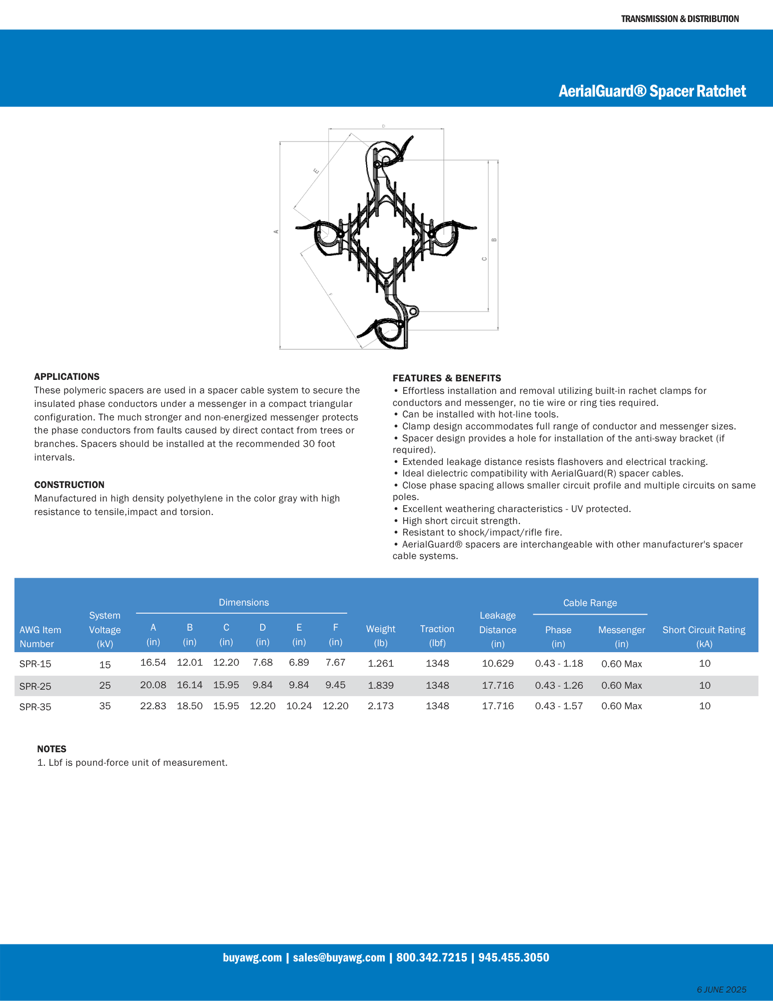 Tree Wire and Spacer Cable Systems - American Wire Group